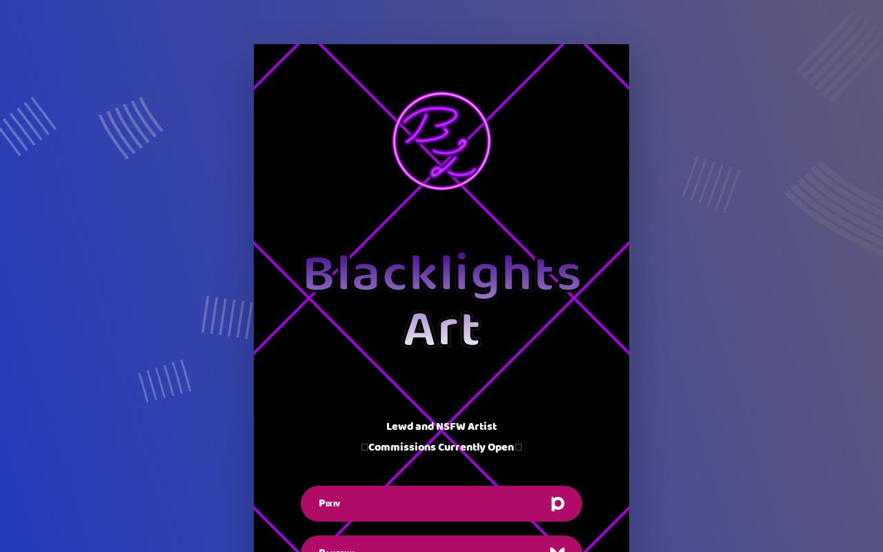 Blacklights Art